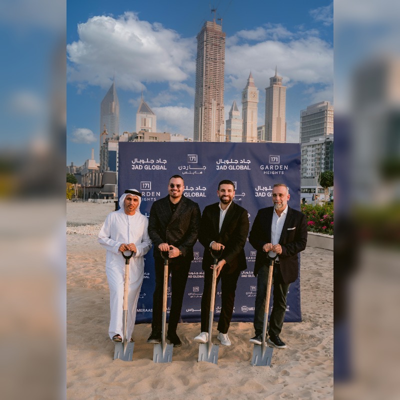 Jad Global Unveils "171 Garden Heights" In Dubai With AED 250 Million ...