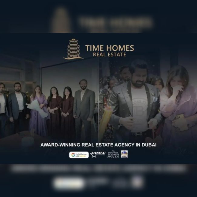 Time Homes Real Estate Opens New JVC Office To Expand Operations In ...